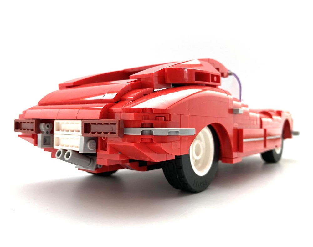 Lego Moc 10321 Jaguar E Type By Inidatti Rebrickable Build With Lego