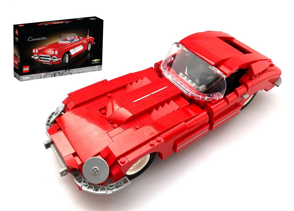 LEGO MOC-195066 10321 Jaguar E-type by inidatti | Rebrickable - Build ...