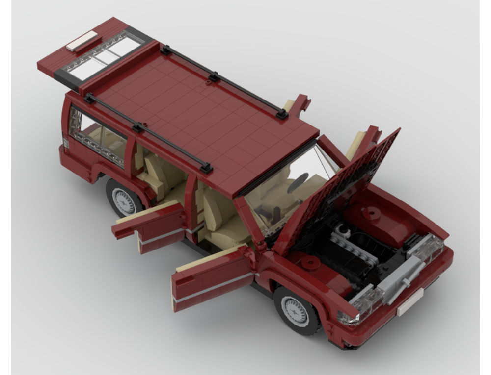 Lego Moc Volvo 960 Station Wagon By Thecarbuilder Rebrickable Build