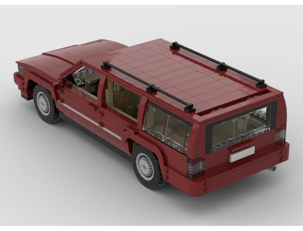 Lego Moc Volvo 960 Station Wagon By Thecarbuilder Rebrickable Build
