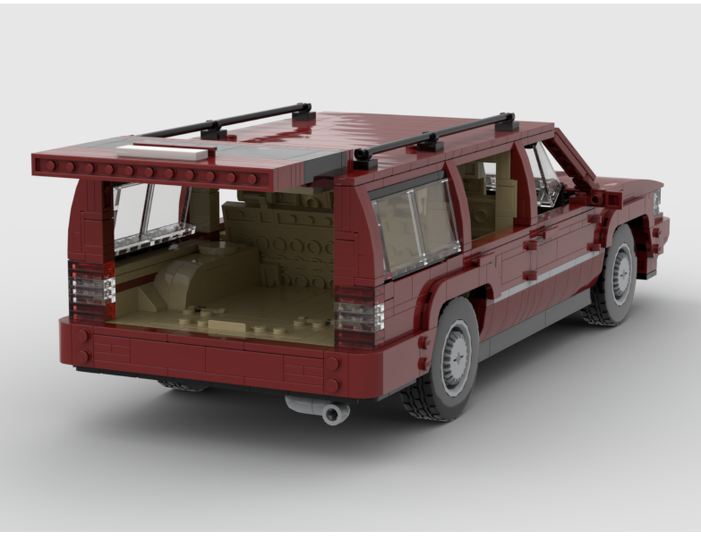 Lego Moc Volvo 960 Station Wagon By Thecarbuilder Rebrickable Build