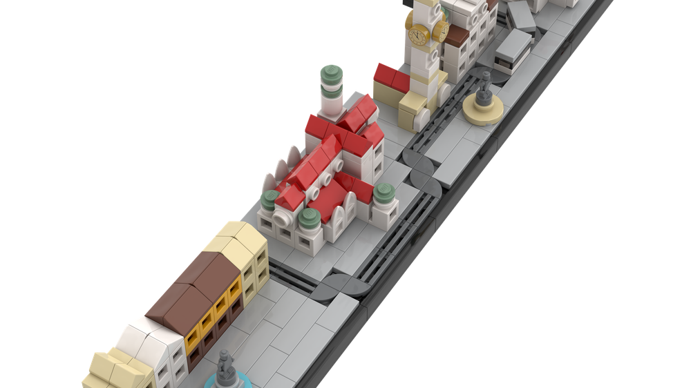 LEGO MOC Augsburg skyline by kubak5 | Rebrickable - Build with LEGO