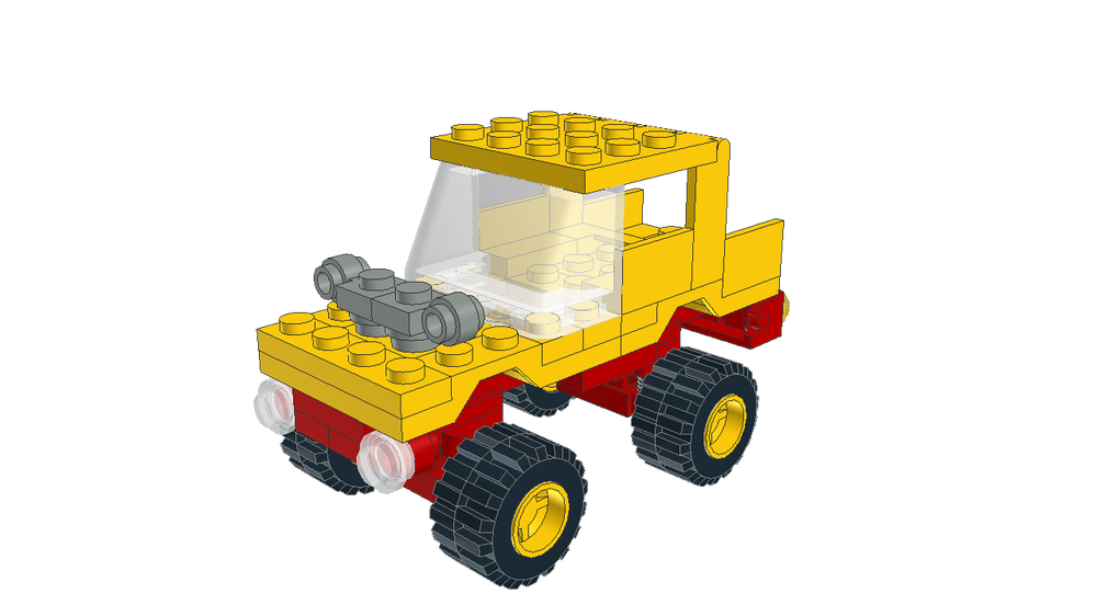 LEGO MOC 4546 Off-Road Vehicle by julien1001 | Rebrickable - Build with ...