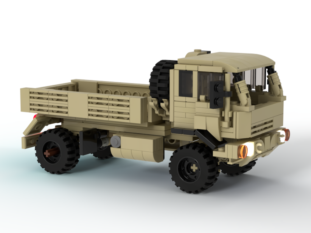 LEGO MOC Stewart and Stevenson M1078 Tan Edition by N_LegoGarage ...