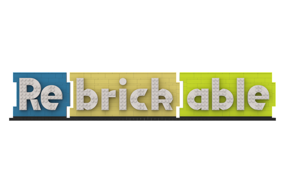 LEGO MOC-195085 Rebrickable Display Sign by OrchardBuilds | Rebrickable ...