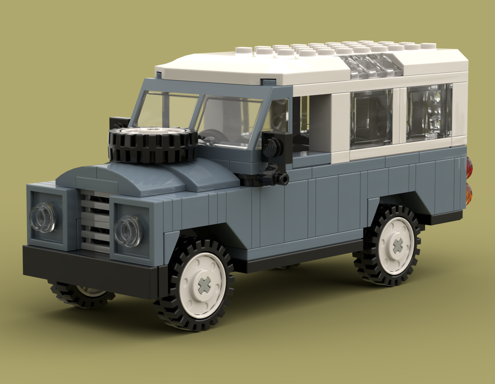 LEGO MOC Land Rover Series III by etamax | Rebrickable - Build with LEGO
