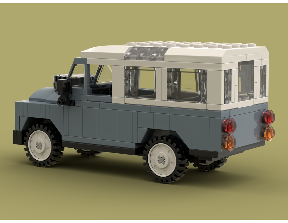LEGO MOC Land Rover Series III by etamax | Rebrickable - Build with LEGO
