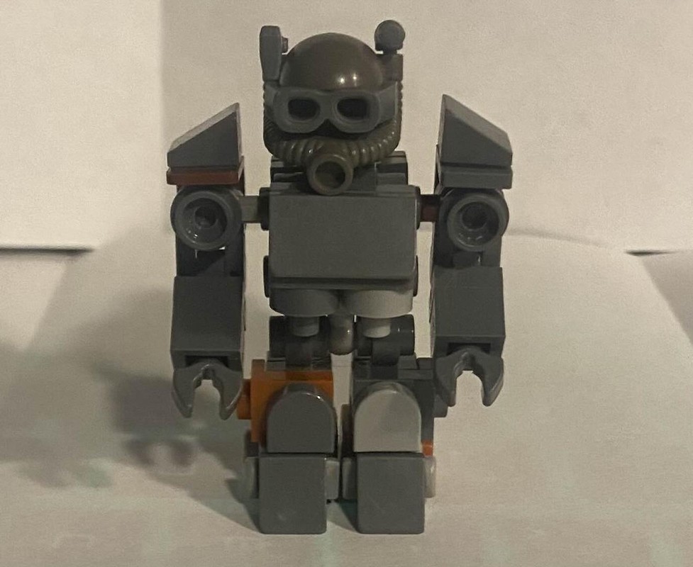 LEGO MOC Minifigure Scaled T-60 Power Armor by Rammie_Studios ...