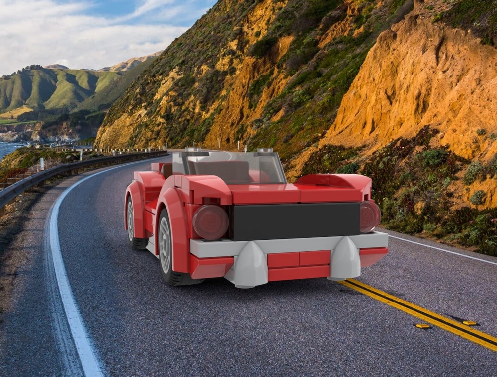 LEGO MOC Sunday Speedster by Asphalt Arsenal | Rebrickable - Build with ...