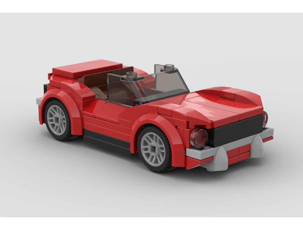 Lego Moc Sunday Speedster By Asphalt Arsenal Rebrickable Build With
