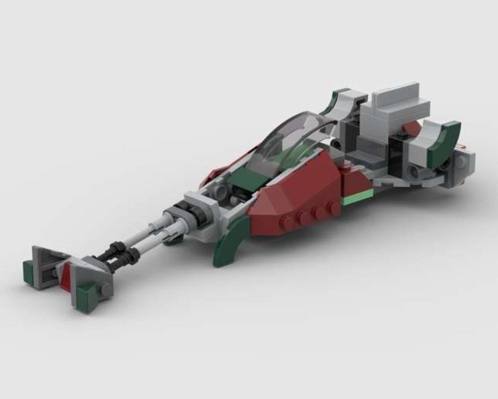 LEGO MOC Boba Fett Speeder Bike (75344 Alt Build) by whttkra | Rebrickable - Build with LEGO