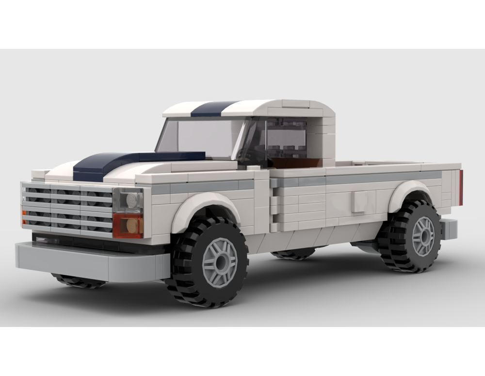 LEGO MOC 8-Stud Pickup Truck MOC by meinereina | Rebrickable - Build ...