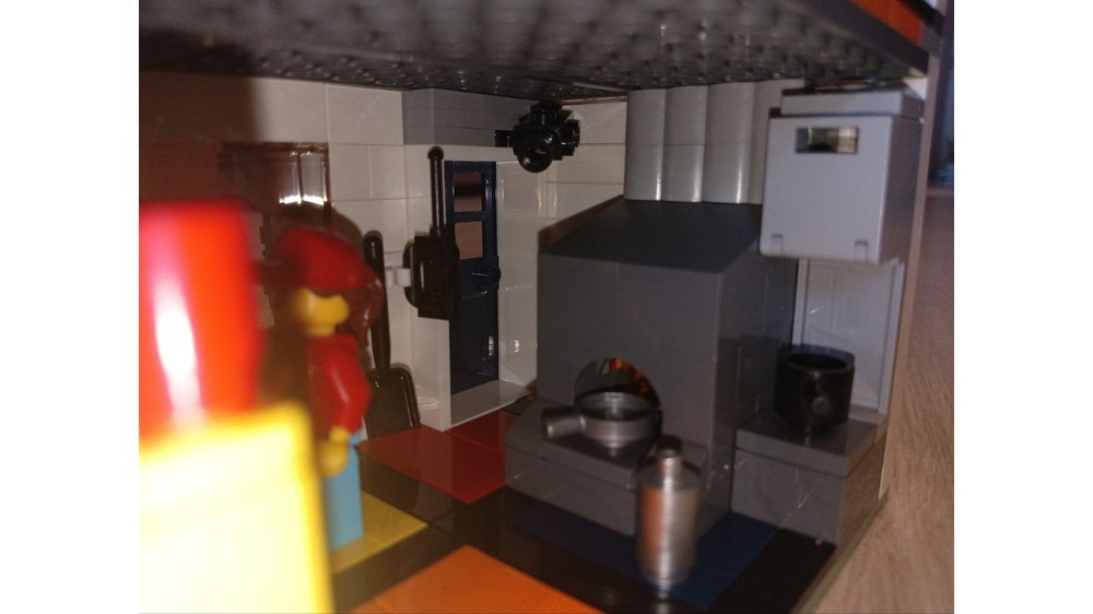 LEGO MOC Modular House "kebab shop" with apartments by kovchenkovskiy ...