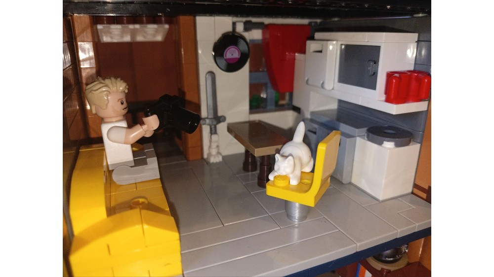 Lego Moc Modular House Kebab Shop With Apartments By Kovchenkovskiy