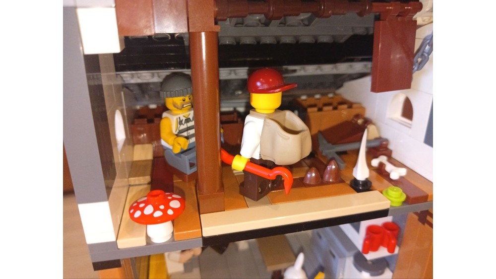 Lego Moc Modular House Kebab Shop With Apartments By Kovchenkovskiy