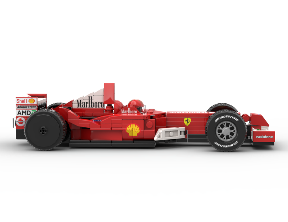 LEGO MOC Michael Schumacher Ferrari F2004 F1 by manbat.caj ...