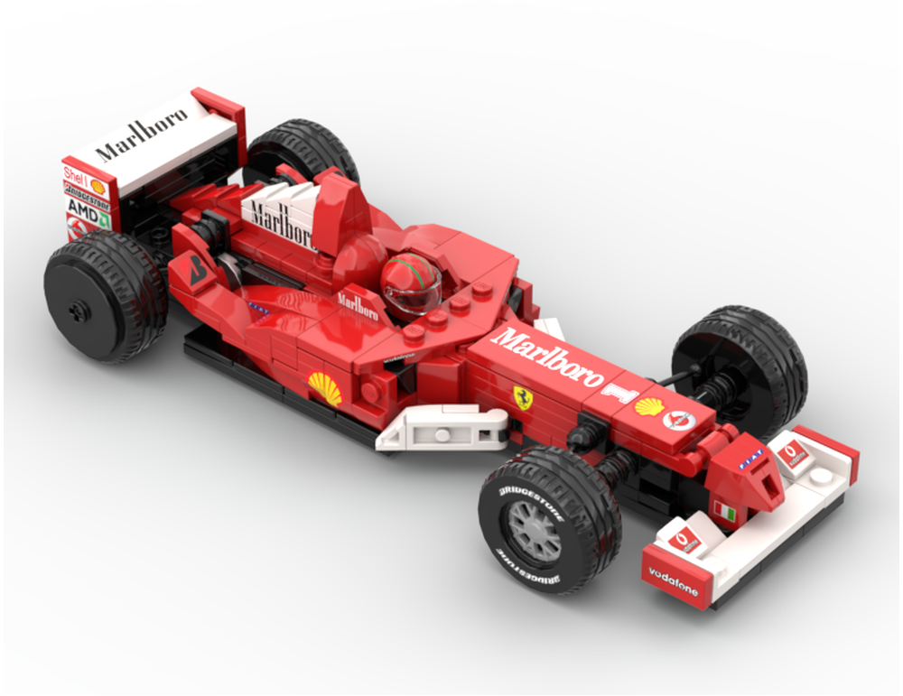 LEGO MOC Michael Schumacher Ferrari F2004 F1 by manbat.caj ...
