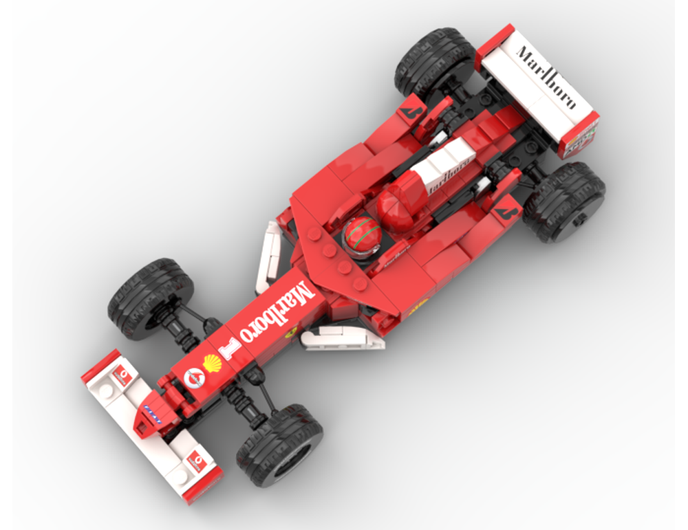 LEGO MOC-195137 Michael Schumacher Ferrari F2004 F1 by manbat.caj ...