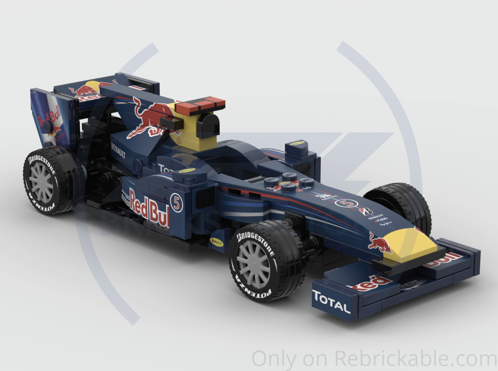 LEGO MOC F1 Red Bull RB6 by Pit Lane Bricks Factory | Rebrickable ...
