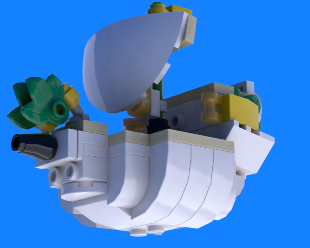 LEGO MOC 31133-1 Alternate Build U.S.S. Cauliflower by Shikoku Arnumi ...