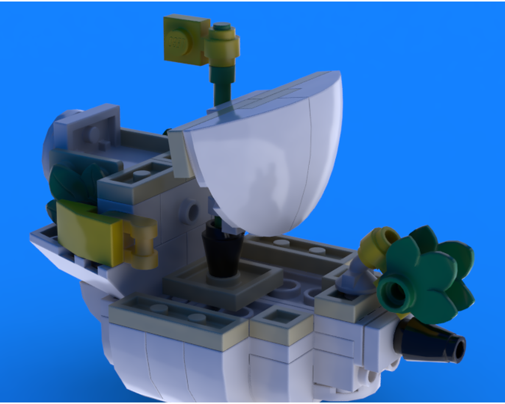 LEGO MOC 31133-1 Alternate Build U.S.S. Cauliflower by Shikoku Arnumi ...