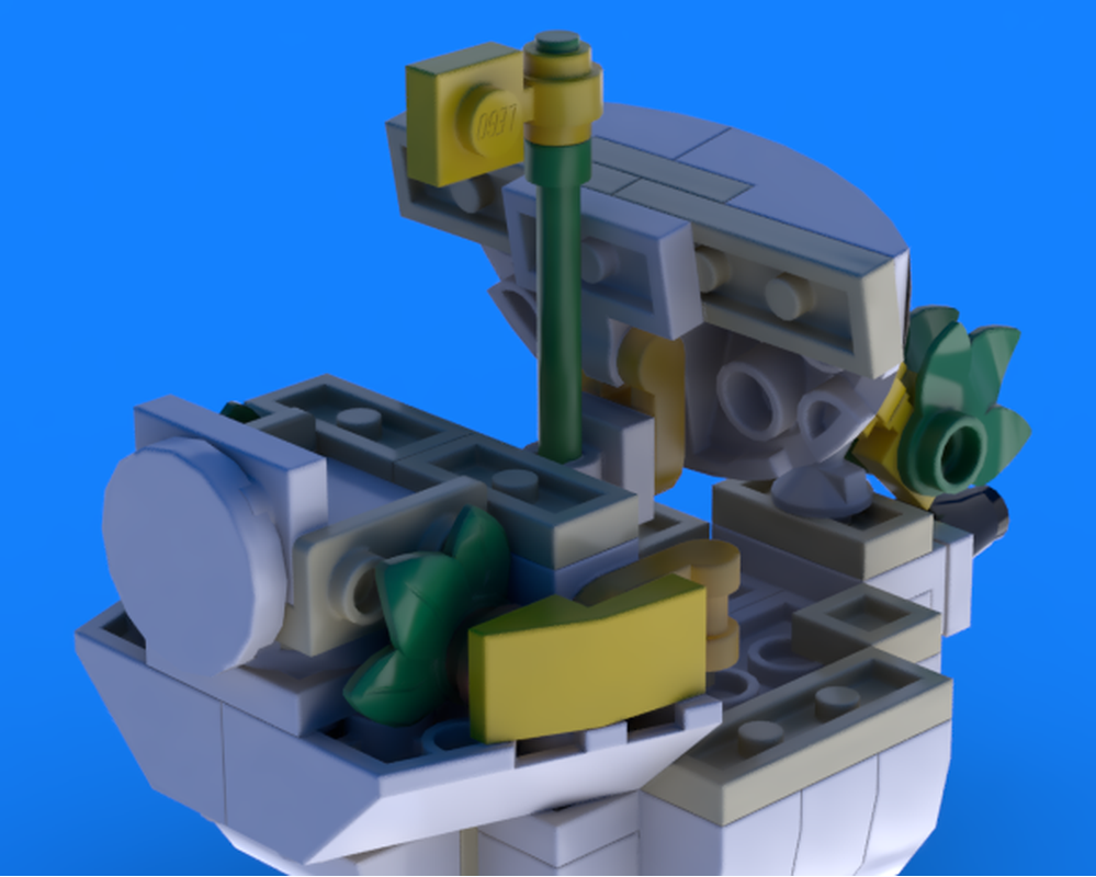 LEGO MOC 31133-1 Alternate Build U.S.S. Cauliflower by Shikoku Arnumi ...