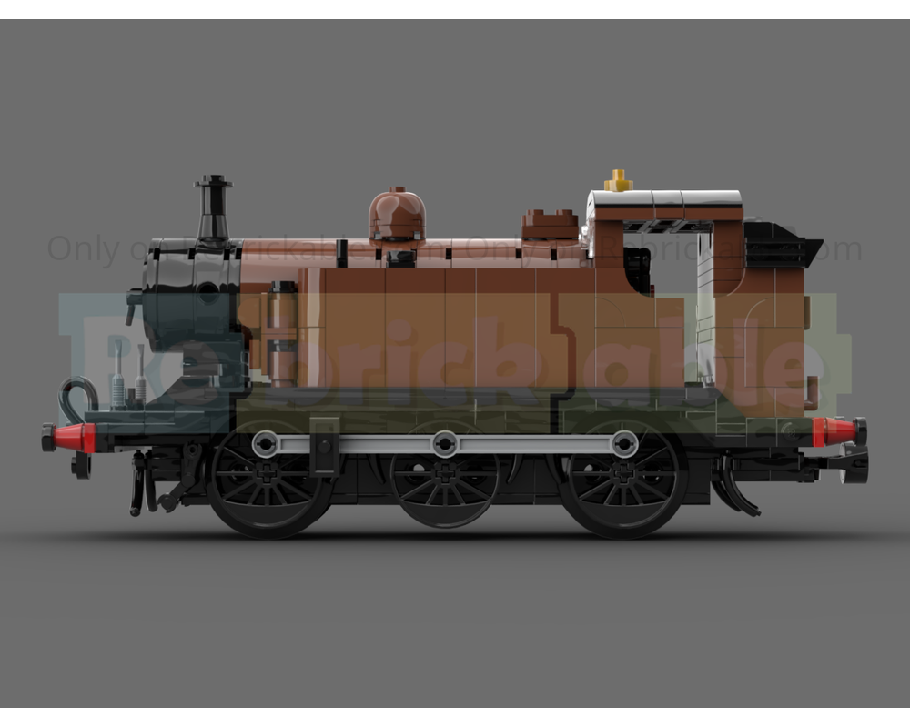 LEGO MOC LB&SCR "E2" 0-6-0 Tank Engine - Hobbybricks Branchline by ...