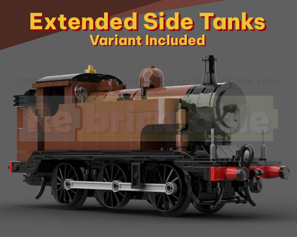 LEGO MOC LB&SCR "E2" 0-6-0 Tank Engine - Hobbybricks Branchline by ...