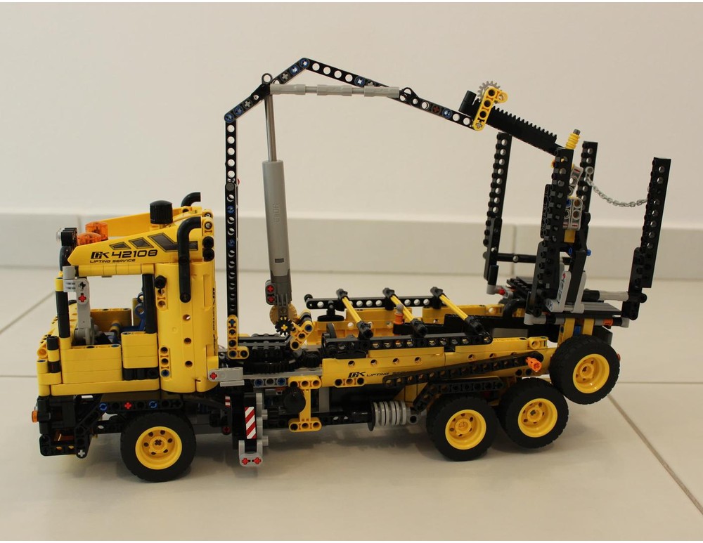 LEGO MOC Log truck (42108 alternative model) by Omanb571 | Rebrickable ...