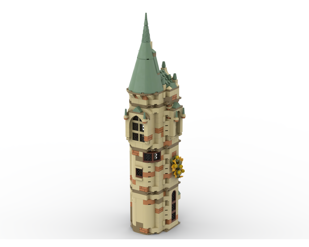 Lego Moc Hp Modular The Quad Confrontations Tower By Gobsmack