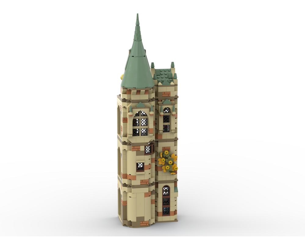 Lego Moc Hp Modular The Quad Confrontations Tower By Gobsmack