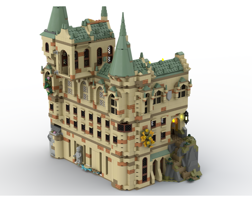Lego Moc Hp Modular The Quad Confrontations Tower By Gobsmack