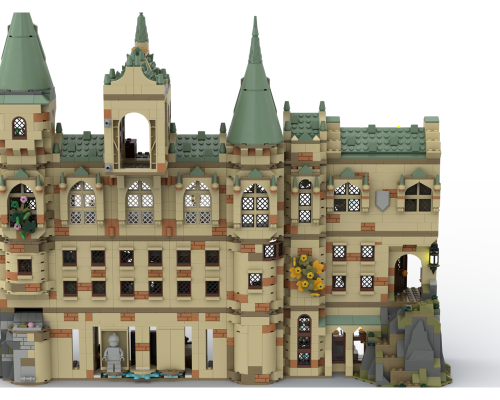 Lego Moc Hp Modular The Quad Confrontations Tower By Gobsmack