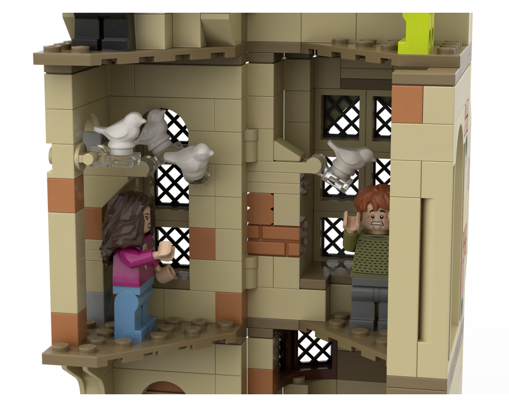 Lego Moc Hp Modular The Quad Confrontations Tower By Gobsmack
