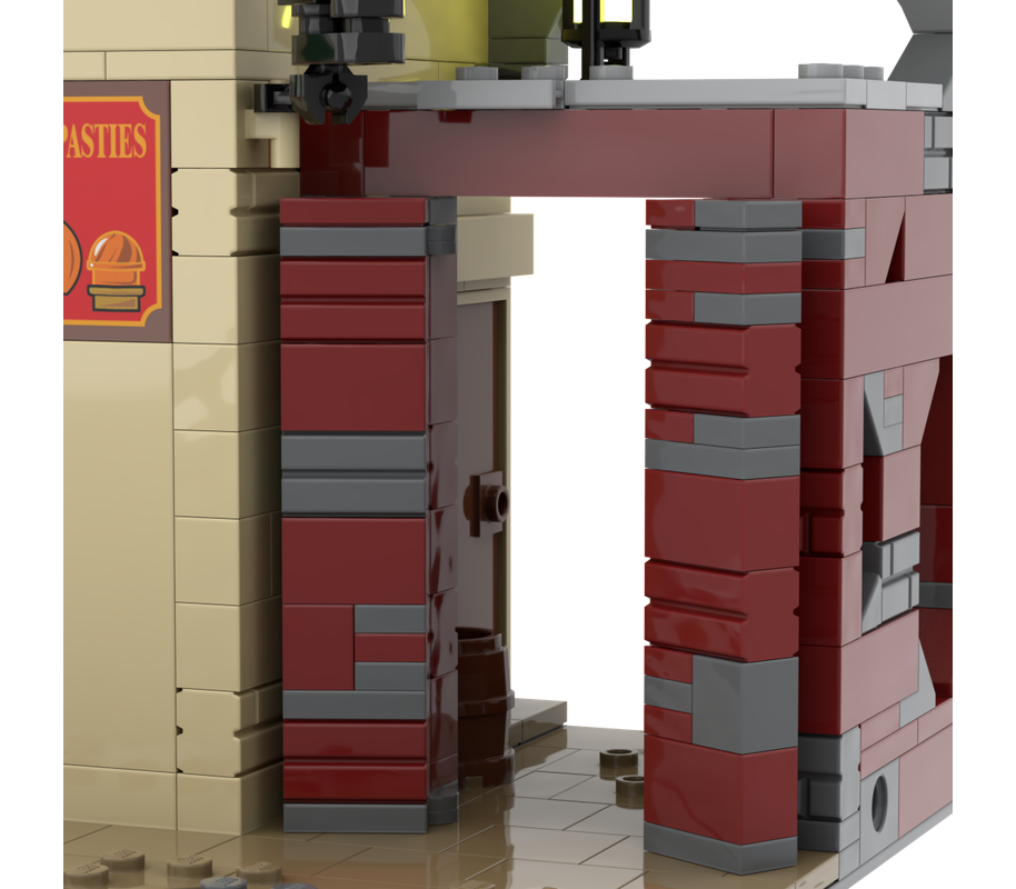 LEGO MOC The Leaky Cauldron by JD Bricks | Rebrickable - Build with LEGO