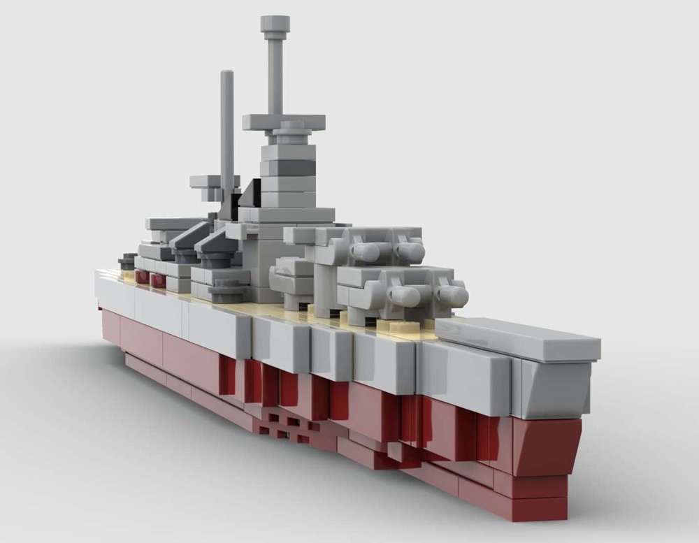 LEGO MOC IJN Myoko by RMC1138 | Rebrickable - Build with LEGO