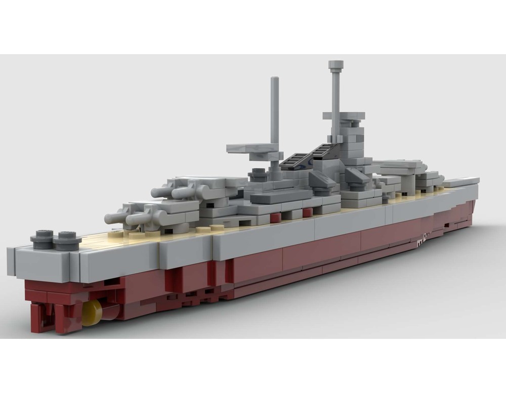 LEGO MOC IJN Myoko by RMC1138 | Rebrickable - Build with LEGO
