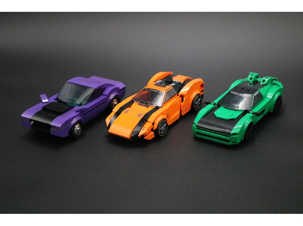 LEGO MOC-195188 Speed Champion Alt-build Rainbow by Brick_Lizard ...