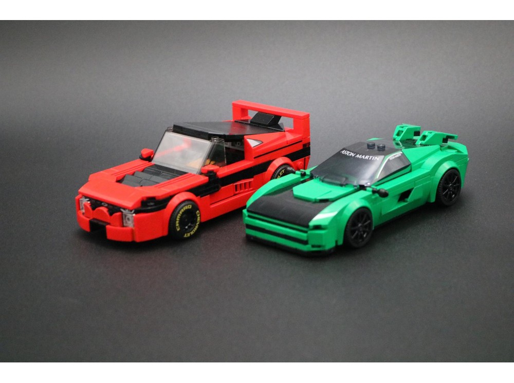 Lego Moc Speed Champion Alt Build Rainbow By Bricklizard Rebrickable