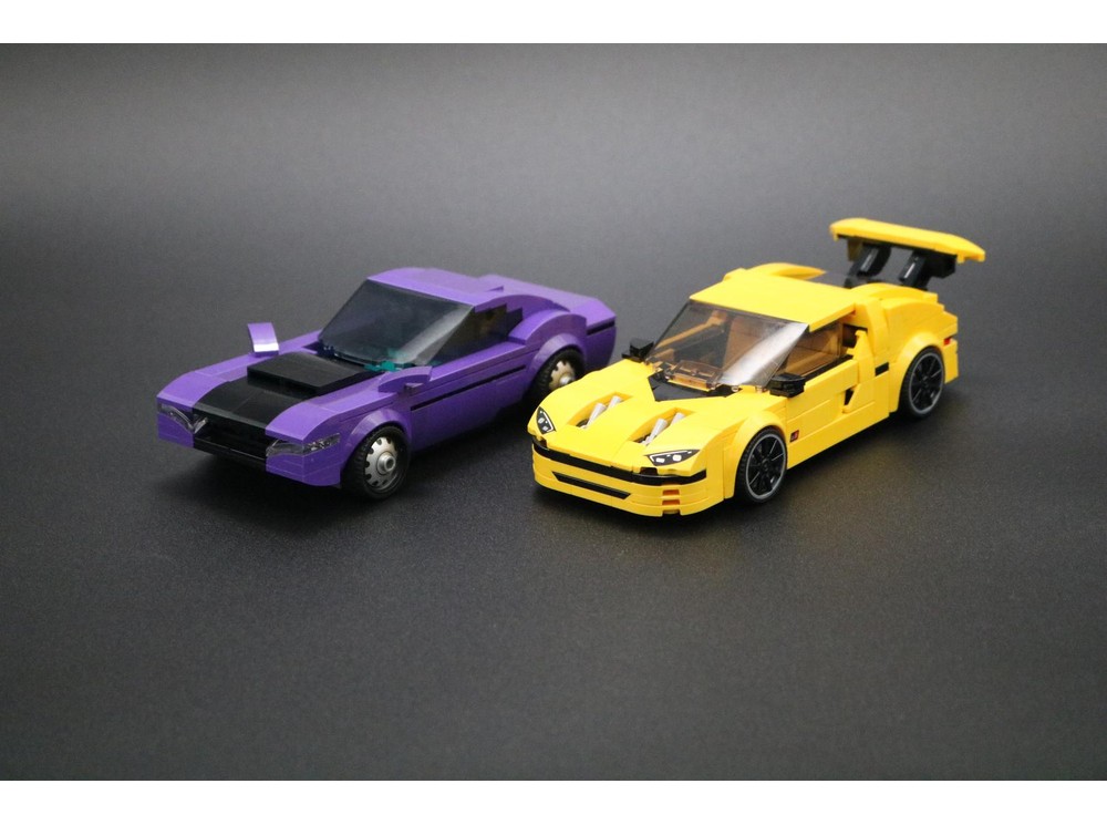 LEGO MOC Speed Champion Alt-build Rainbow by Brick_Lizard | Rebrickable ...