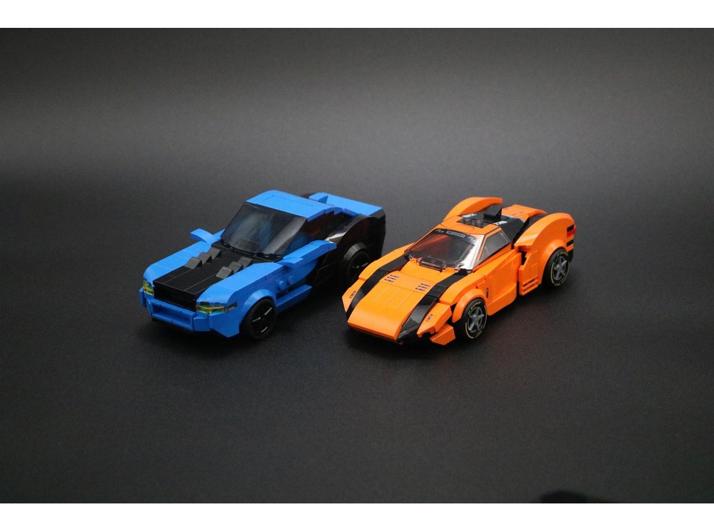 Lego Moc Speed Champion Alt Build Rainbow By Bricklizard Rebrickable