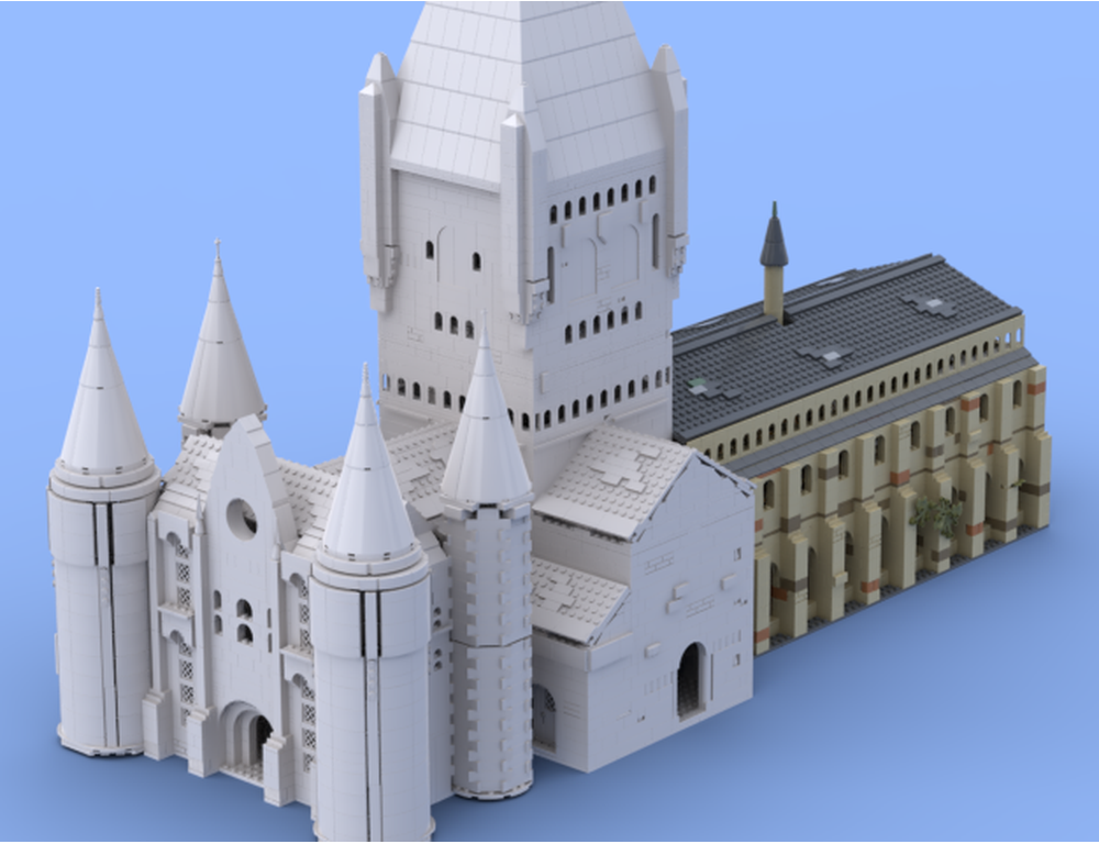 Lego Moc Lego Hogwarts Library Long Gallery By Raviolifarmer