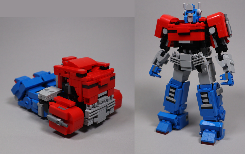 LEGO MOC Orion Pax/Optimus Prime cogged mode (Transformers One) by ...