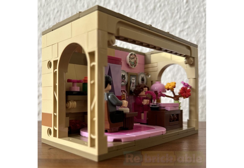 LEGO MOC Umbridge's Office by halfbrickprincess | Rebrickable - Build ...