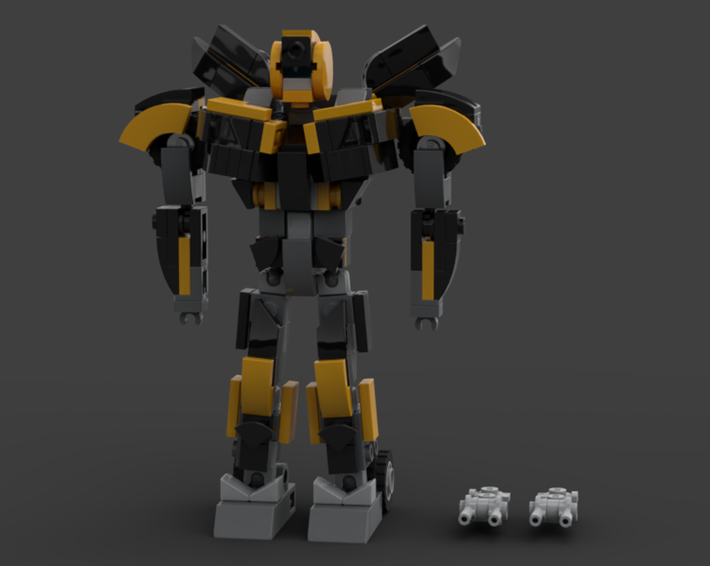 LEGO MOC Bumblebee (Season 3 Recolour) - Transformers Prime by Blaze ...