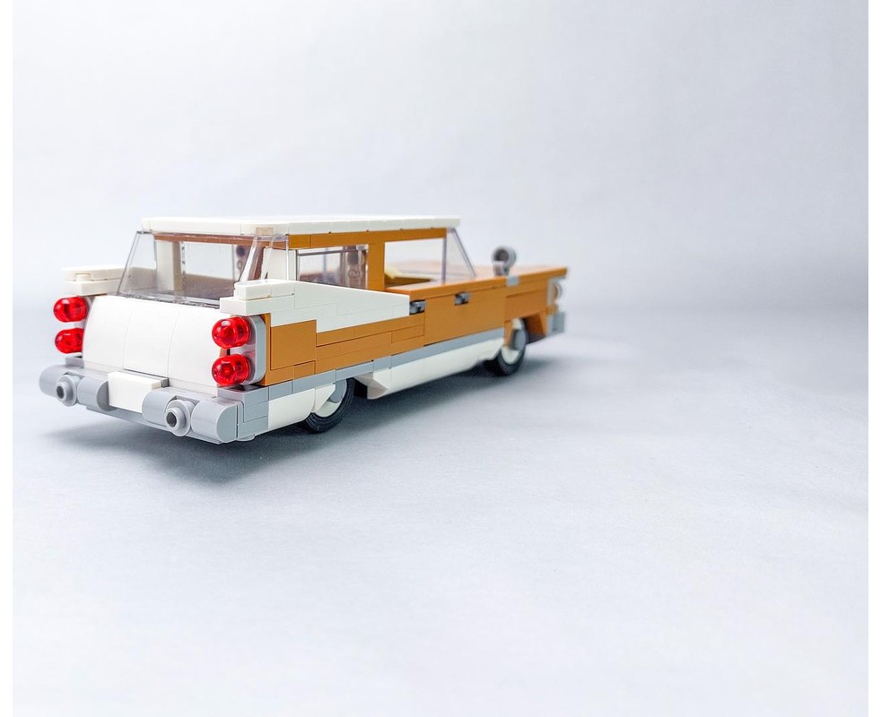 LEGO MOC Dodge Custom Sierra 1959 by SFH_Bricks | Rebrickable - Build ...