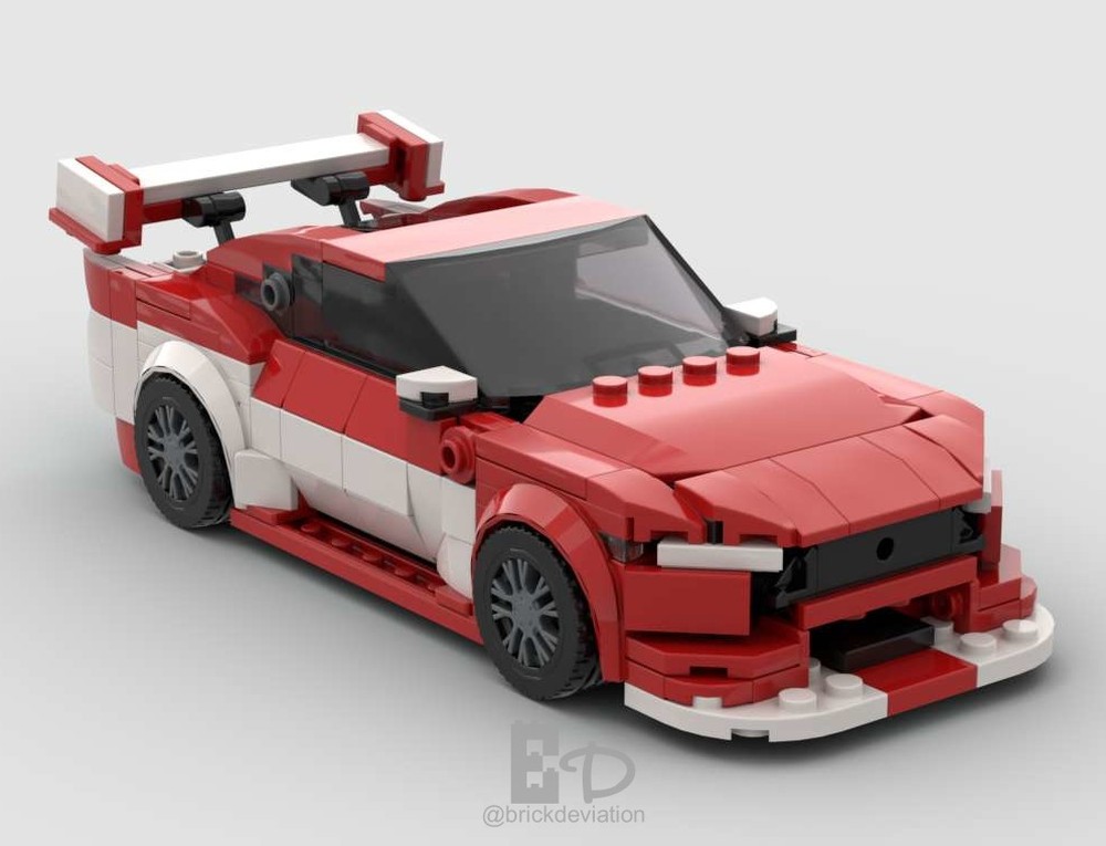 LEGO MOC 2024 Shell V-Power Racing Team Ford Mustang Supercar by Brick ...