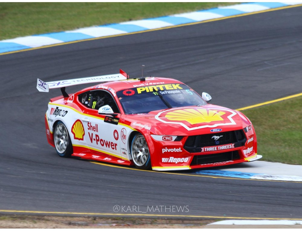 LEGO MOC 2024 Shell V-Power Racing Team Ford Mustang Supercar by Brick ...