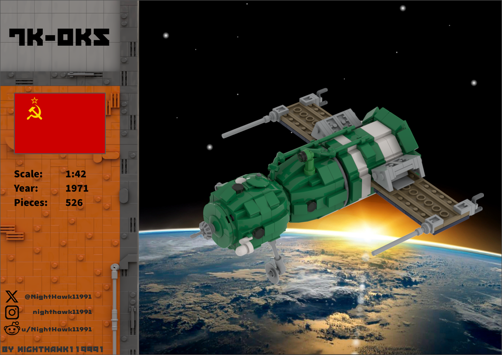 LEGO MOC 7K-OKS (1:42 Minifig scale) by NightHawk11991 | Rebrickable ...