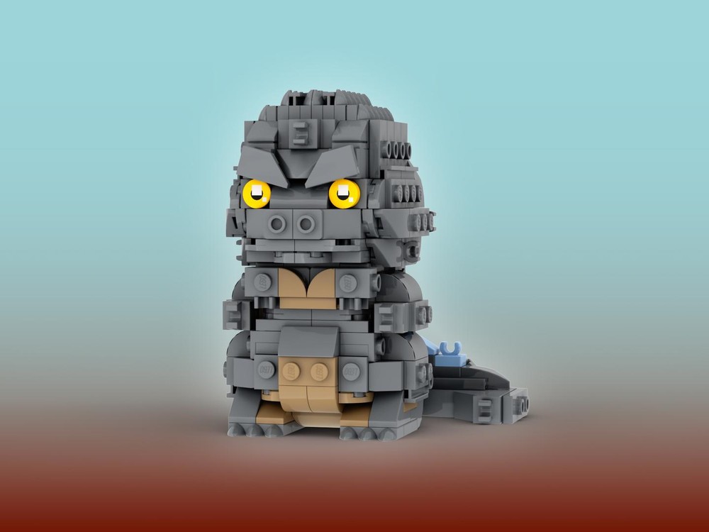LEGO MOC Godzilla Brickheadz LEGO MOC - Godzilla Minus One by Eugenio ...